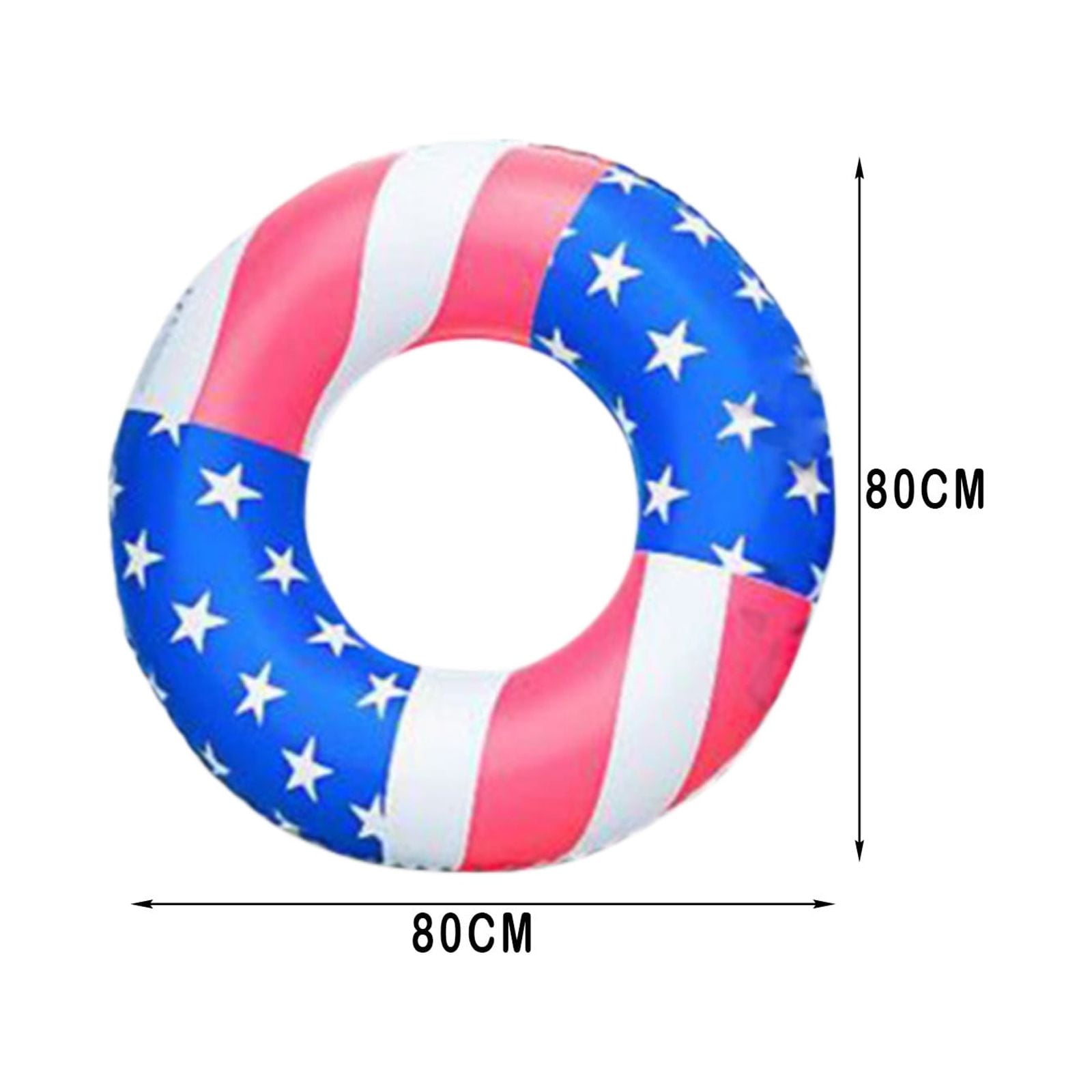 2025 Update Inflatable USA Pool Float Tube USA Flag Swimming Rings ...