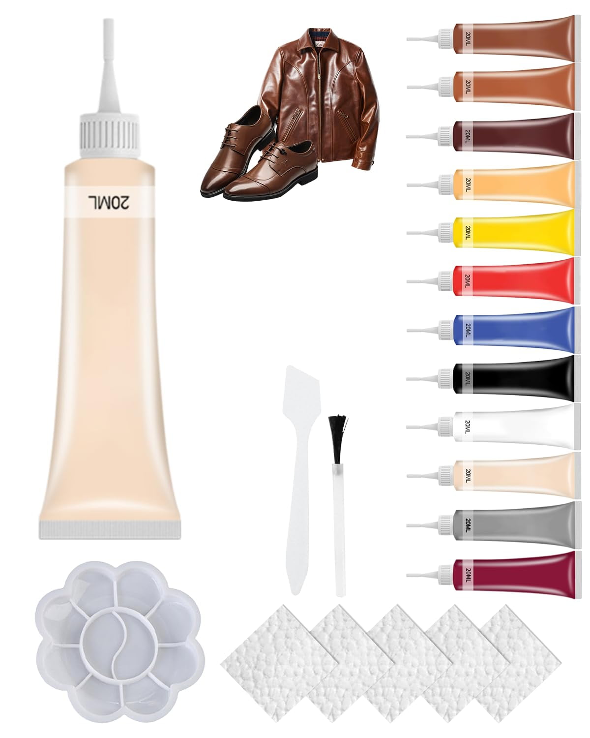 2025 Upgrade Advanced Leather Repair Gel, Leather Repairs for Car Seat ...