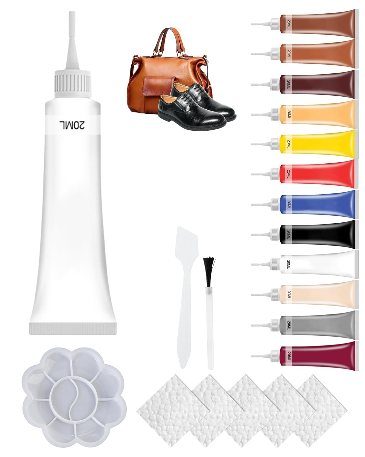 2025 Upgrade Advanced Leather Repair Gel, New Leather Repair Coloured ...