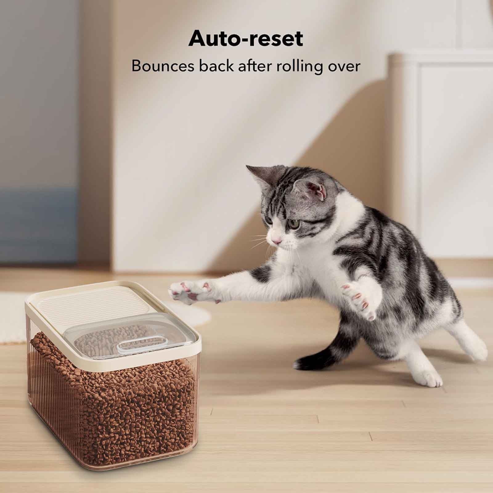 2025 Upgrade Airtight Pet Food Storage Container | 30 lbs Sealed Moisture-Proof Bin for Dog Cat ...