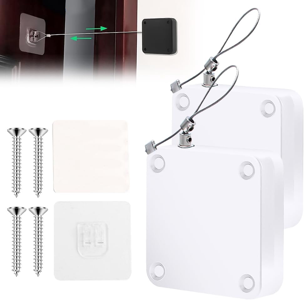 2025 Upgrade Automatic Shower Curtain Closer,Punch-Free Automatic ...
