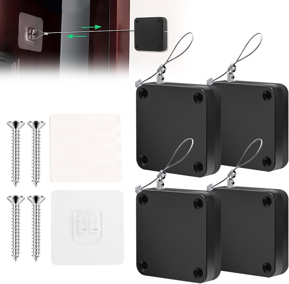 2025 Upgrade Automatic Shower Curtain Closer,Punch-Free Automatic ...