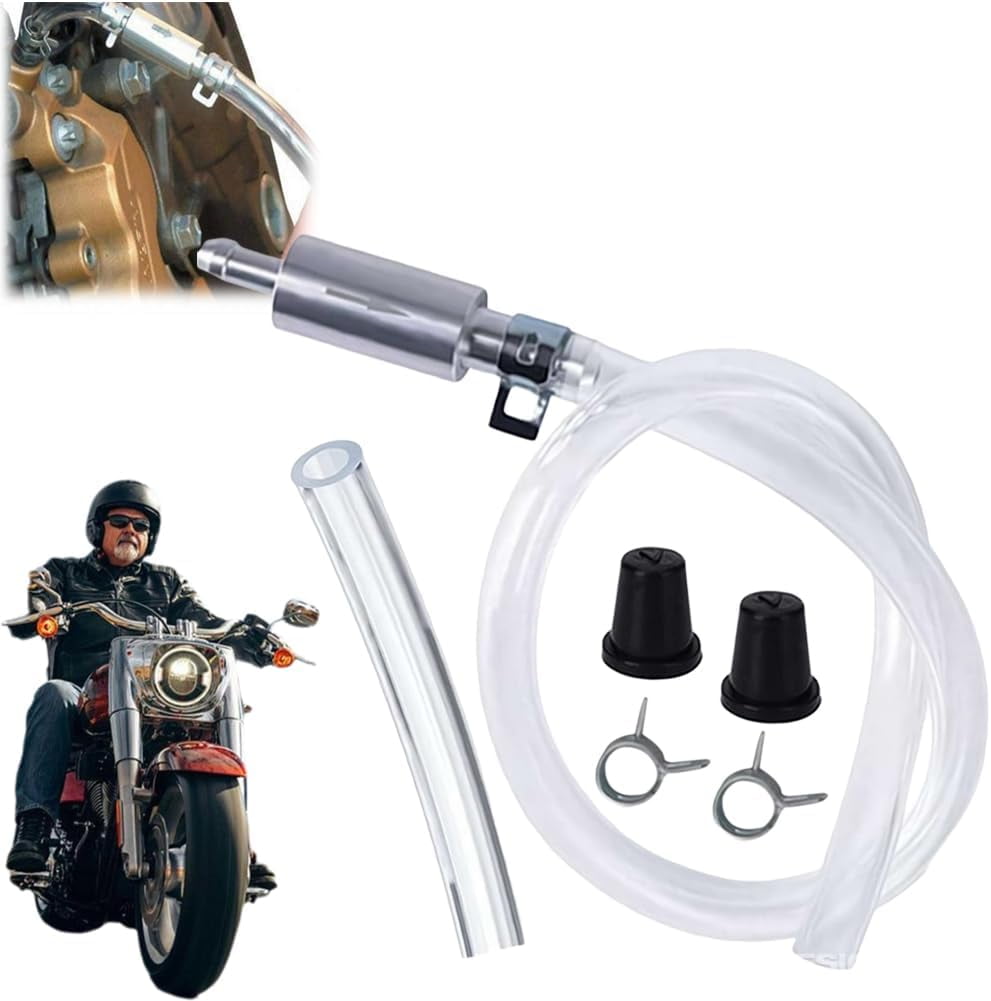 2025 Upgrade Brake Bleeder Hose, One Way Check Valve Tube Bleeding Tool ...