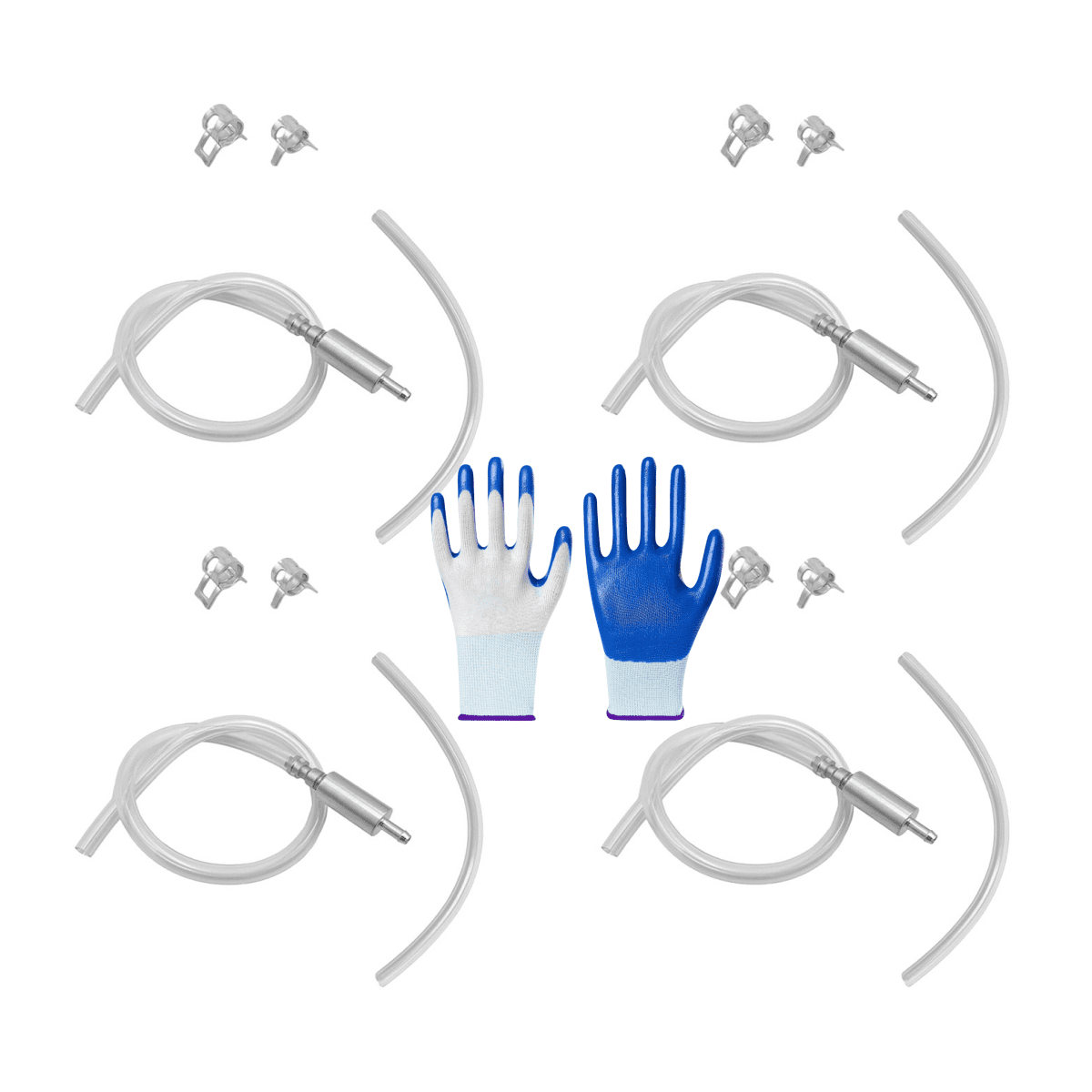 2025 Upgrade Brake Bleeder Hose, One Way Check Valve Tube Bleeding Tool ...