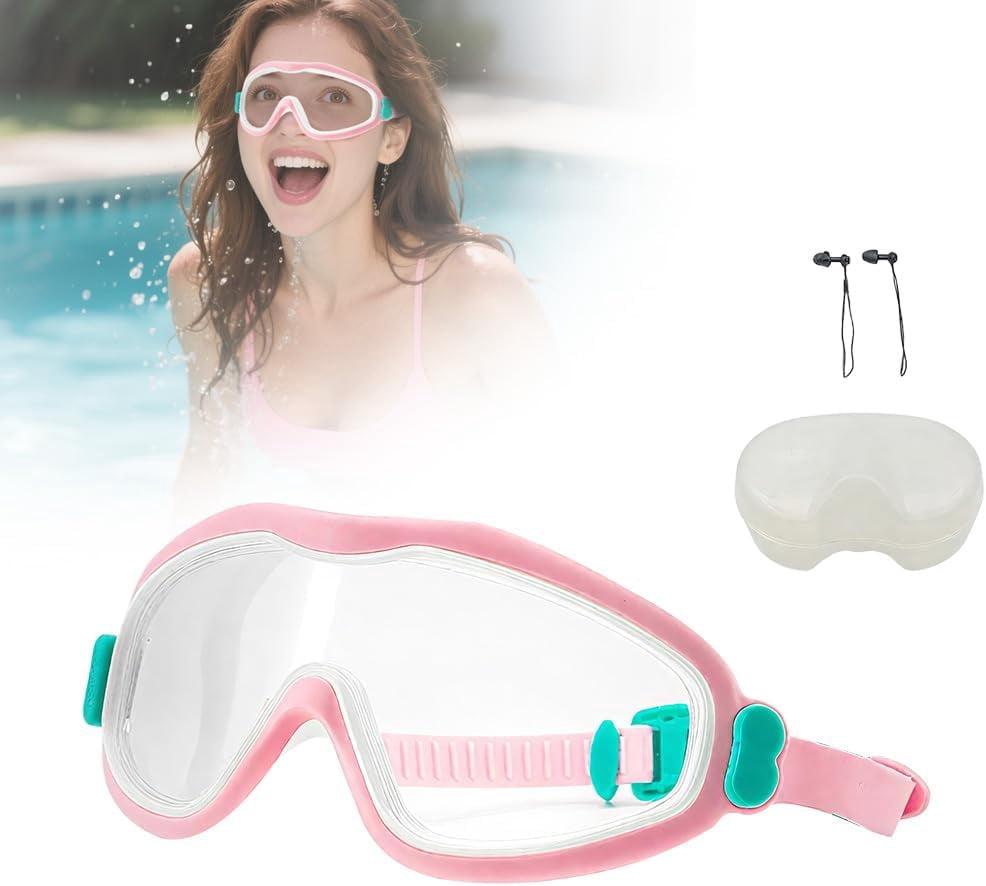 2025 Upgrade HD Children's Large Frame Waterproof and Anti-fog Swimming ...
