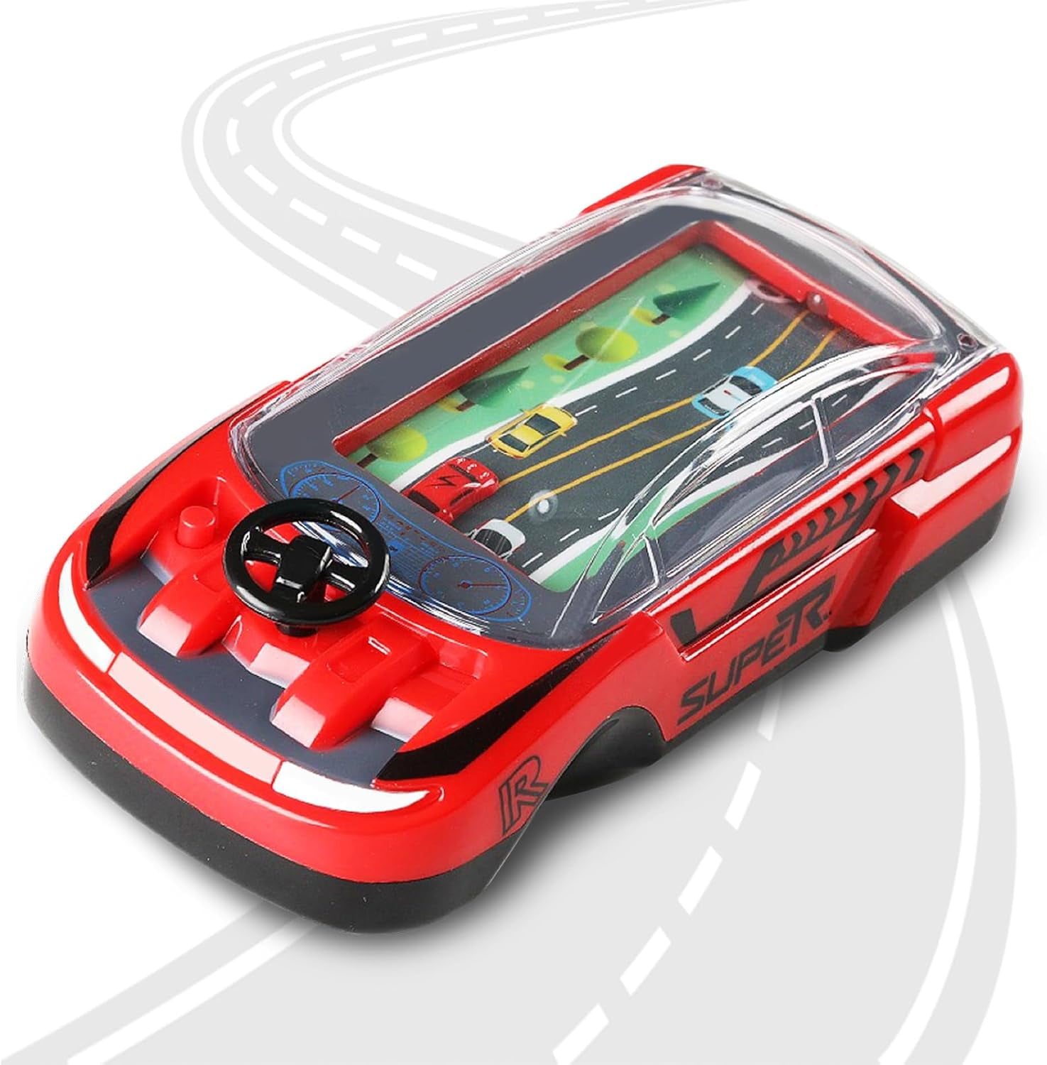 2025 Upgrade Handheld Racing Car Game, Simulation Steering Racing ...