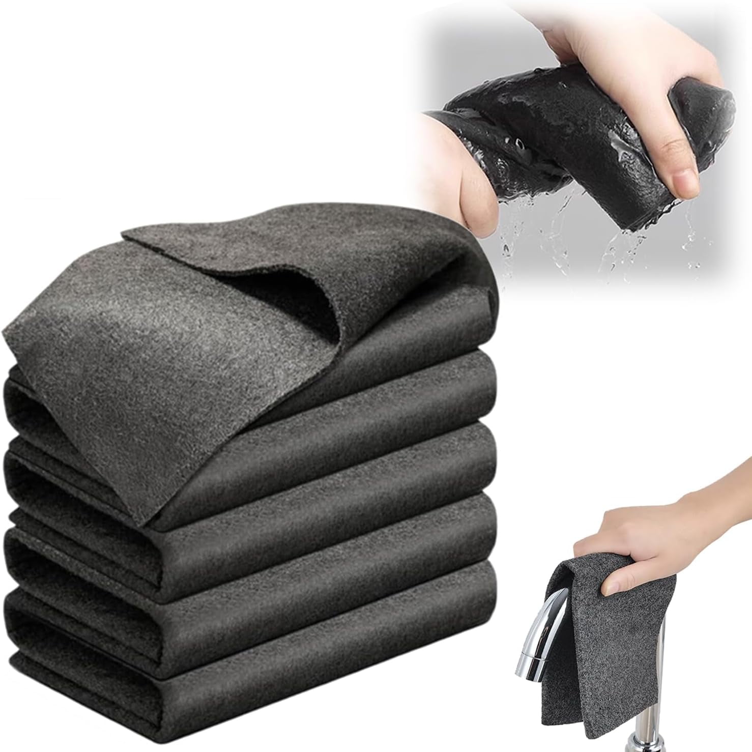 2025 Upgrade Magic Cleaning Cloth, Thickened Magic Cleaning Cloth ...
