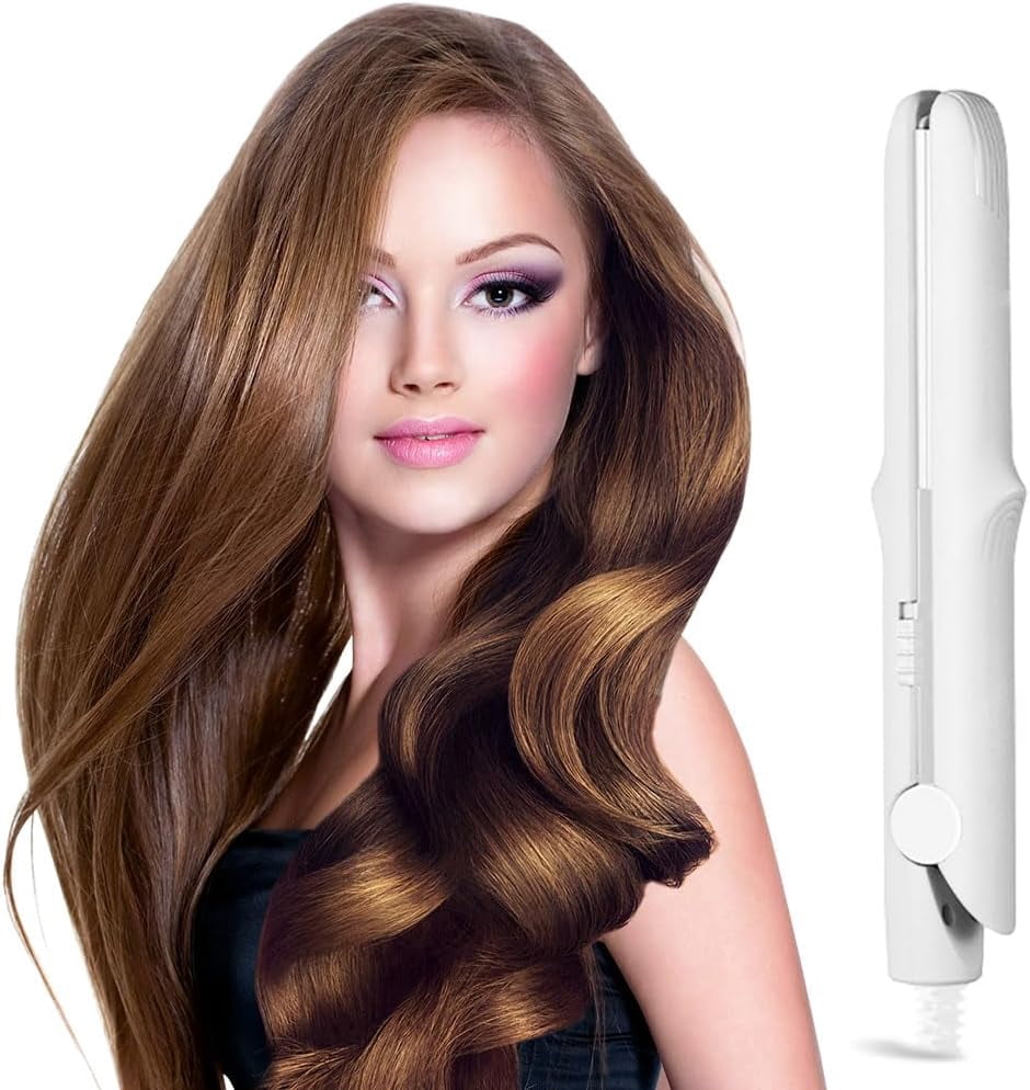 2025 Upgrade Mini Dual Purpose Curling Iron, 2-in-1 Mini Curling Wand ...