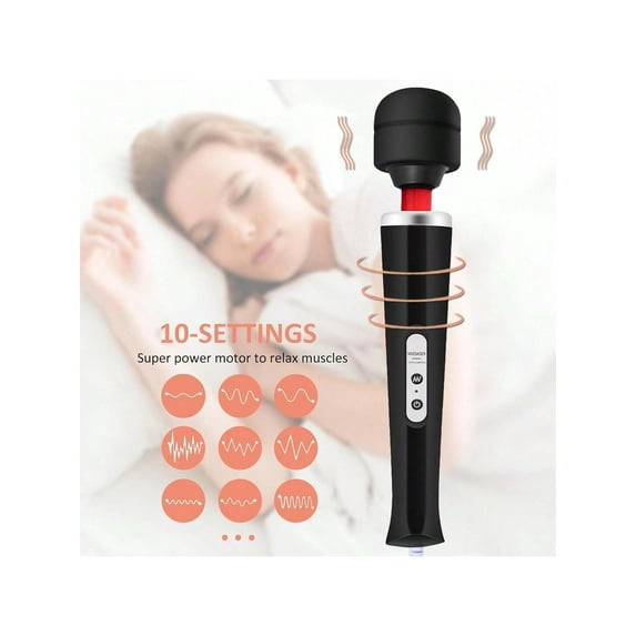 2025 Upgrade Mini Electric Handheld Massager Wand, Powerful 6 Speed ...