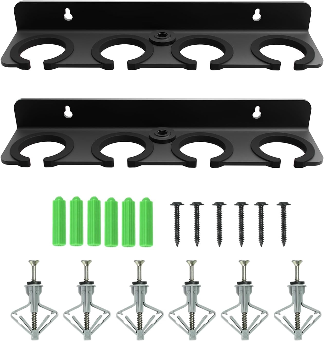 [2025 Upgrade ] Multi Microphone Holder for Mic Stand Storage Organizer ...