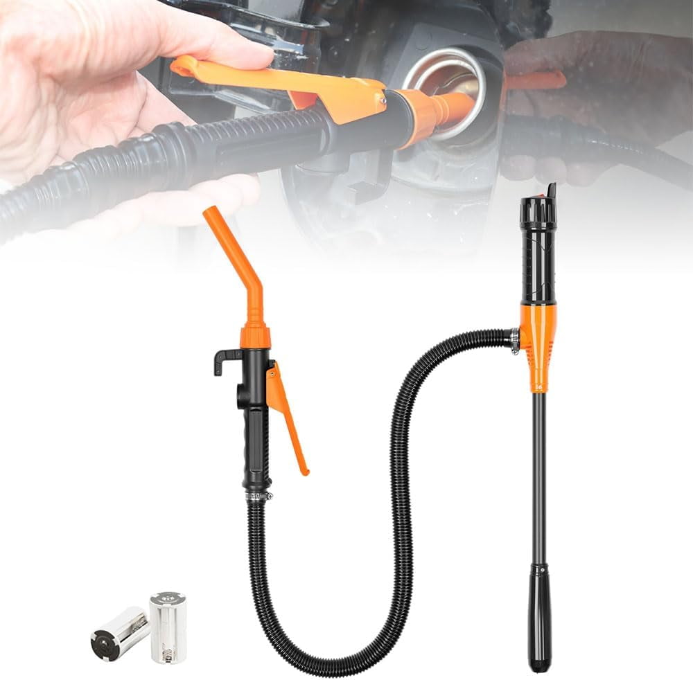 2025 Upgrade Portable Power Battery Pump, Battery Operated Fuel ...