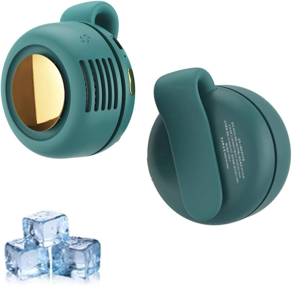 2025 Upgrade Portable Silent Mini Bladeless Electric Fan Clip On, 3 ...