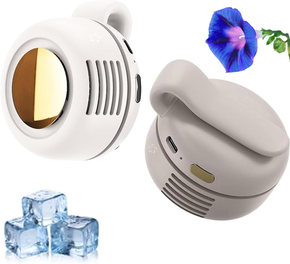 2025 Upgrade Portable Silent Mini Bladeless Electric Fan Clip On, 3 ...