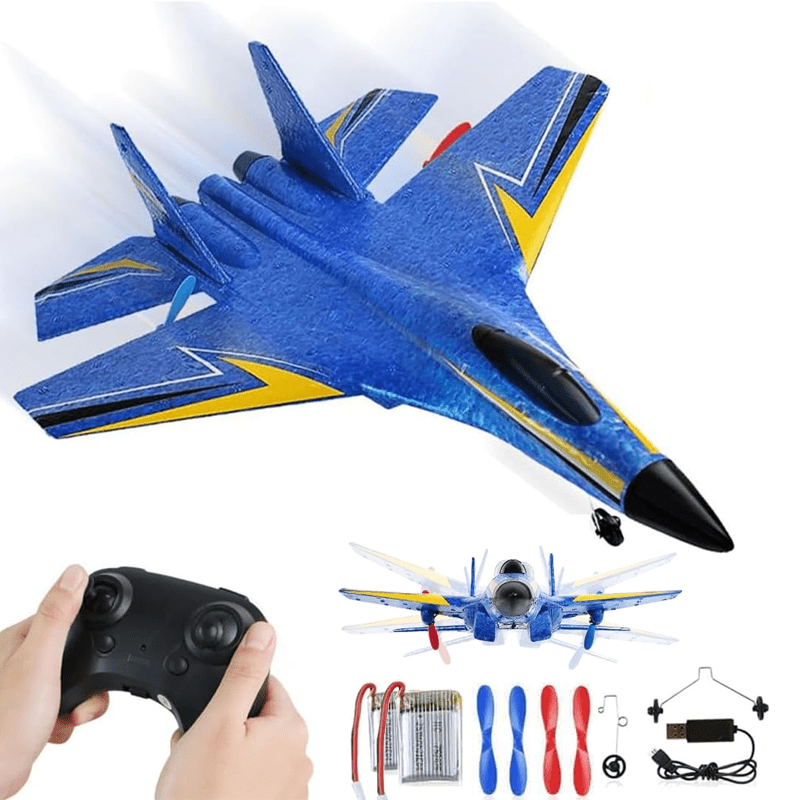 2025 Upgrade RC Airplane, Gravity Gliders Airplane with Lights,2.4GHz 2 ...