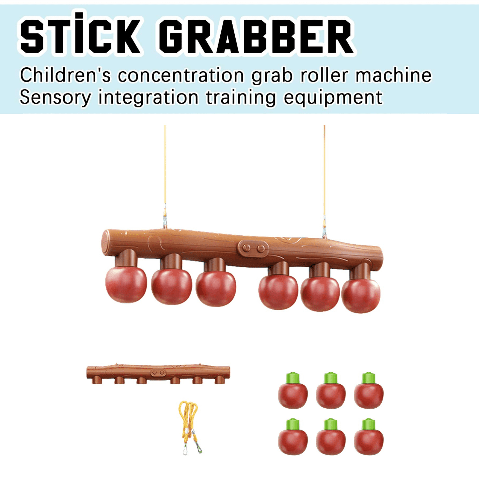 2025 Upgrade Reflex Challenge Game,Throwing Stick Game,Hand Eye ...