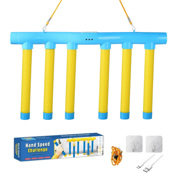 2026 Upgrade Reflex Drop Sticks Challenge Game, Hand Eye Coordination ...