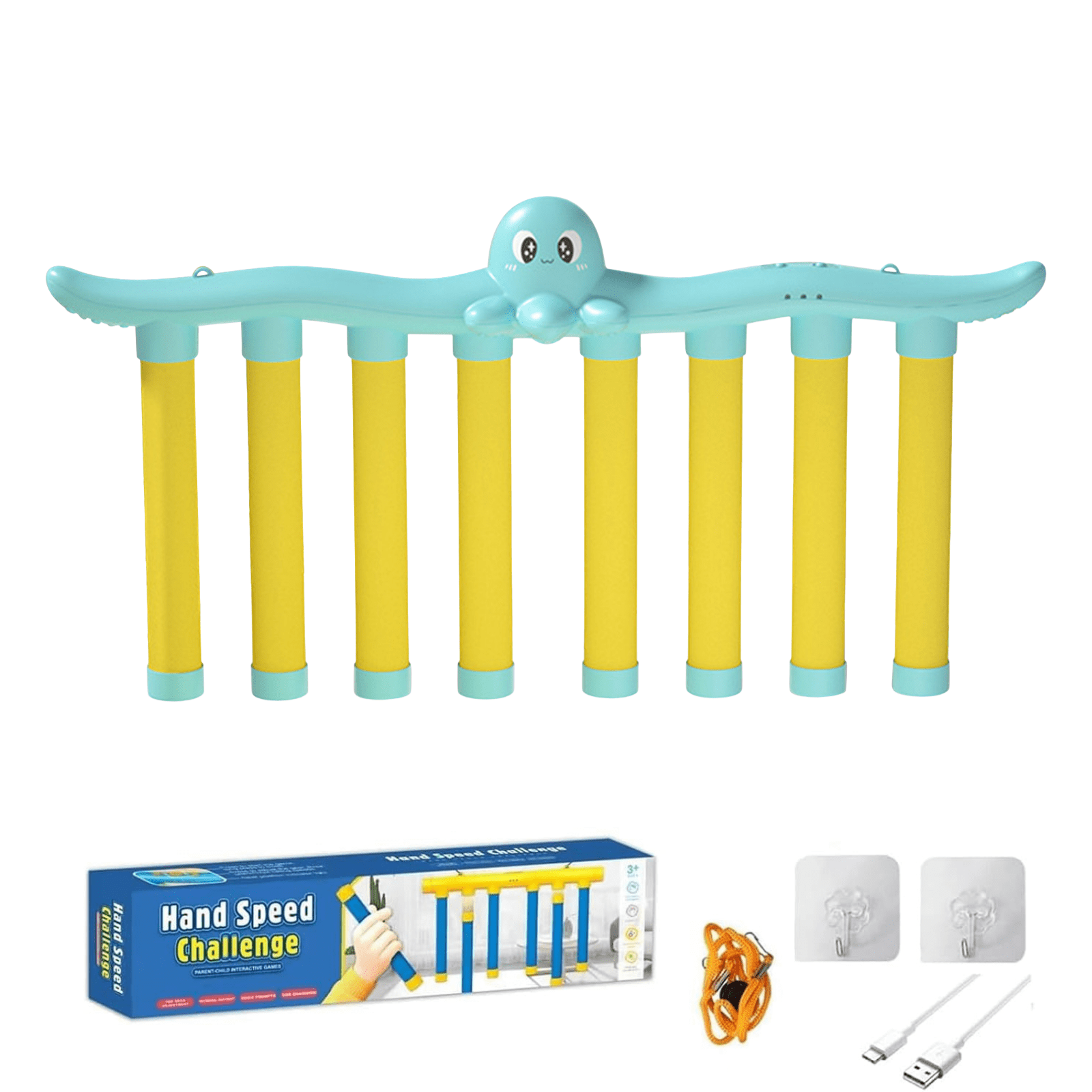 2026 Upgrade Reflex Drop Sticks Challenge Game, Hand Eye Coordination ...