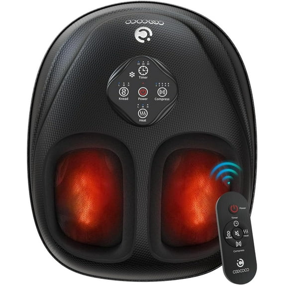 2025 Upgrade Shiatsu Foot Massager with Heat, FSA Eligible Feet ...