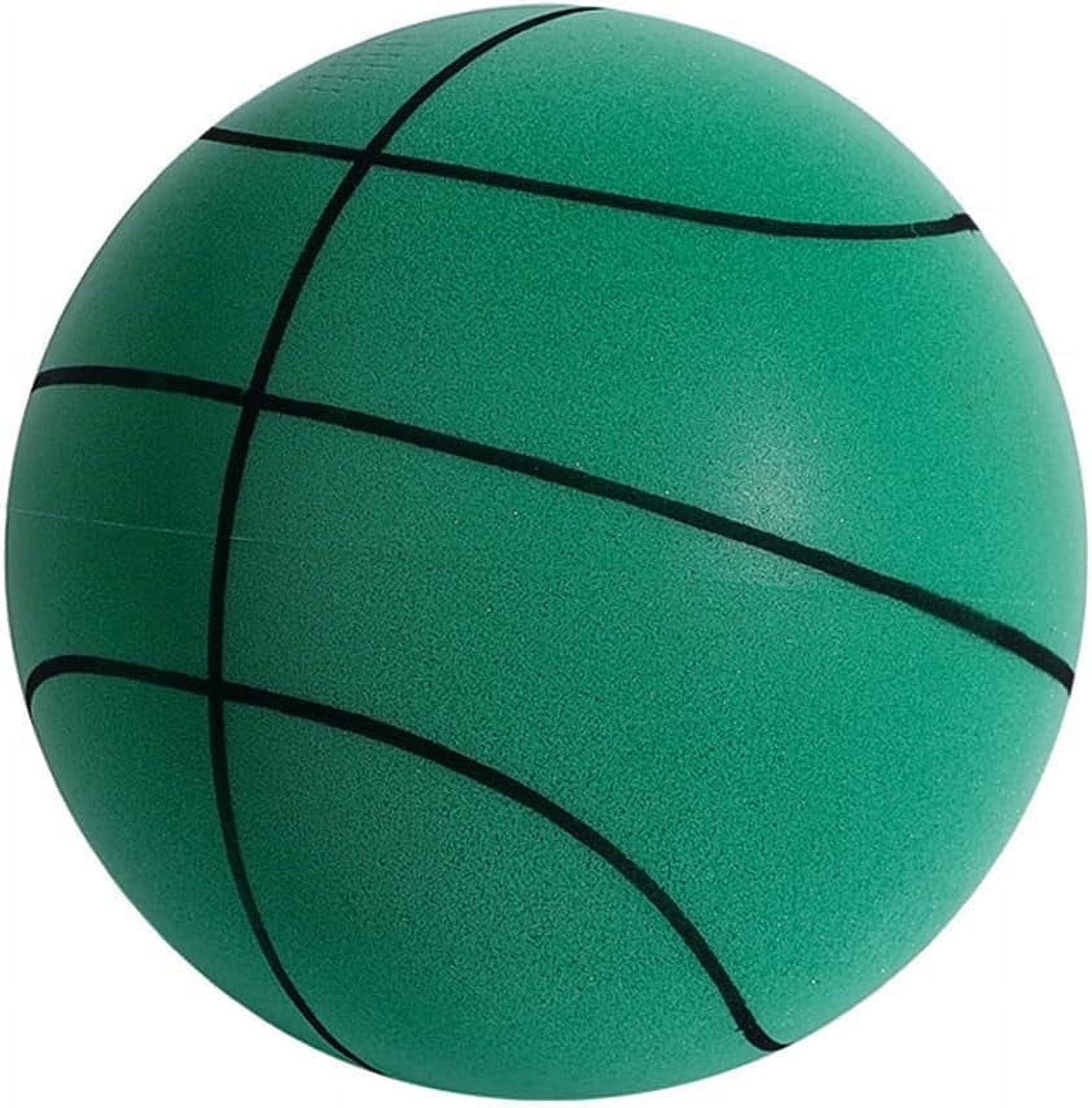 2025 Upgrade Silent Basketball for Kids, Foam Airless Basketball for ...
