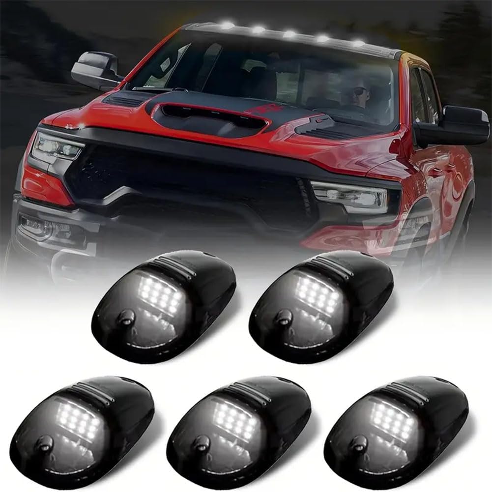 2025 Upgrade Solar Cab Lights for Trucks - Wireless No Drill Roof LED ...