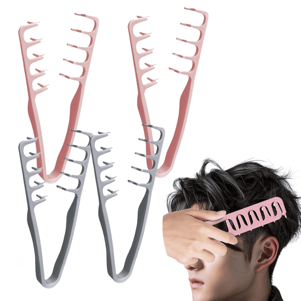 2025 Upgrade Texture Comb, Volumizing Wide-Tooth Hair Styling Comb ...