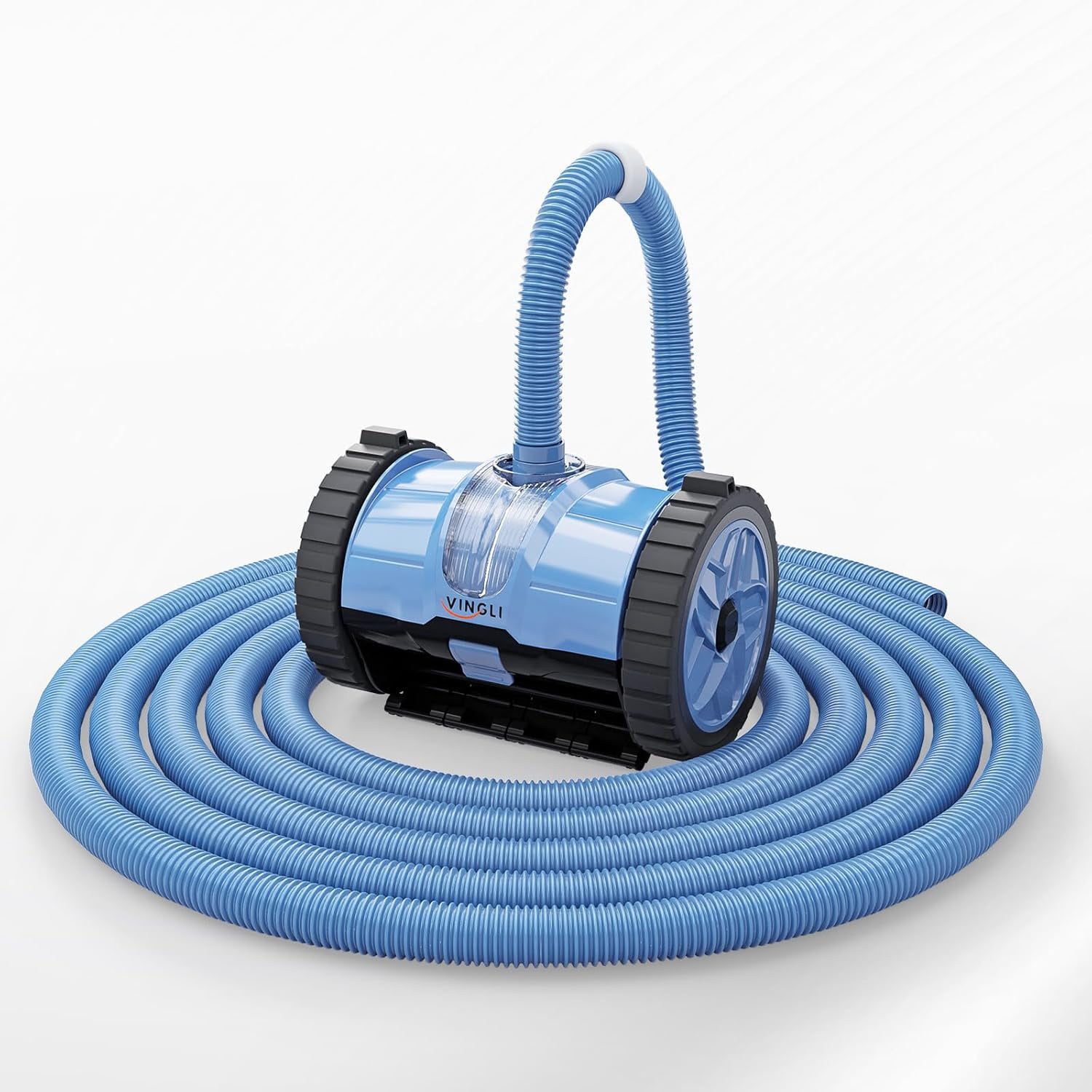(2025 Upgrade) VINGLI Pool Vacuum Suction-Side Pool Cleaner Automatic ...