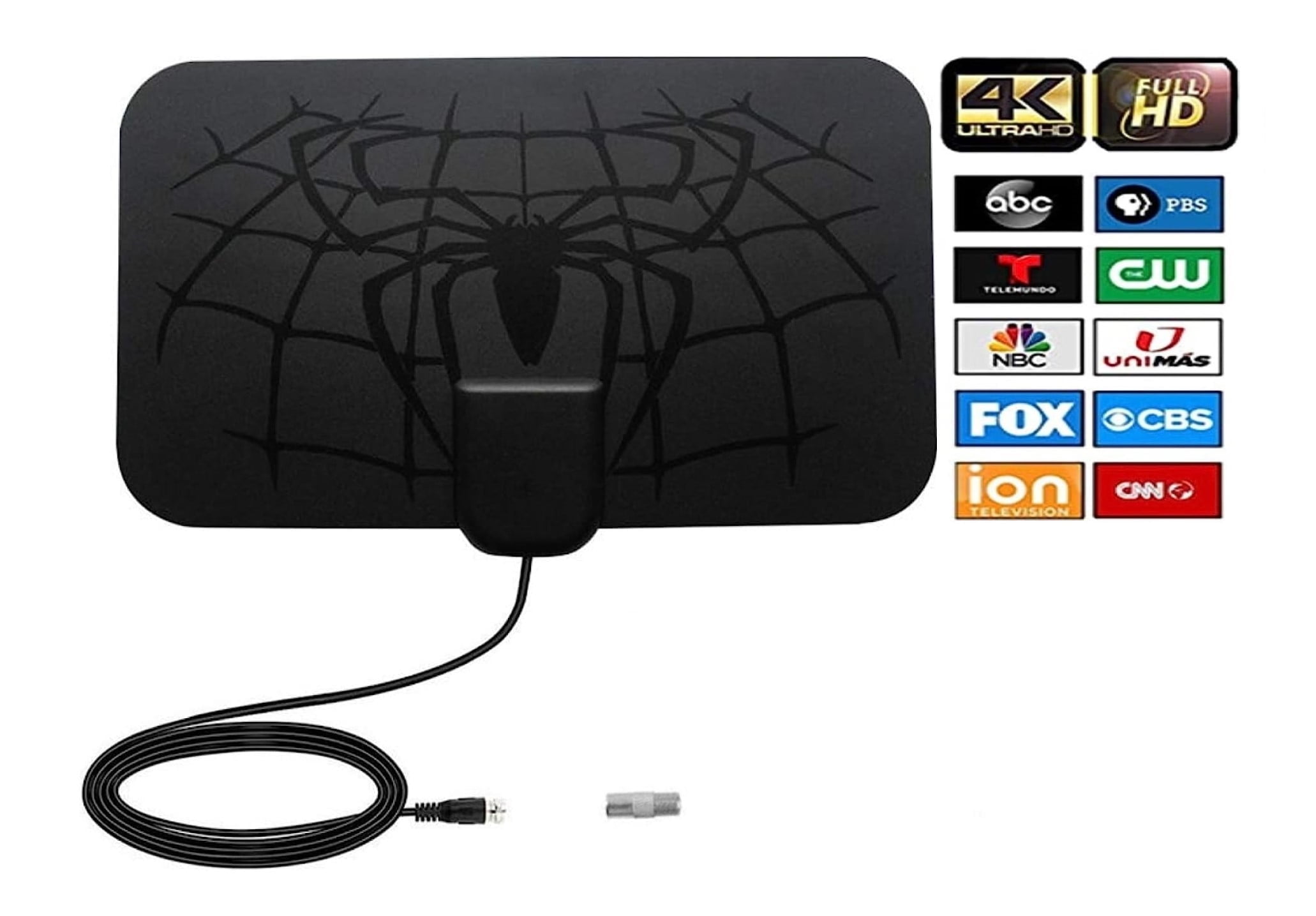 2025 Upgraded 980+ Miles Long Range Indoor Digital HD TV Antenna for ...