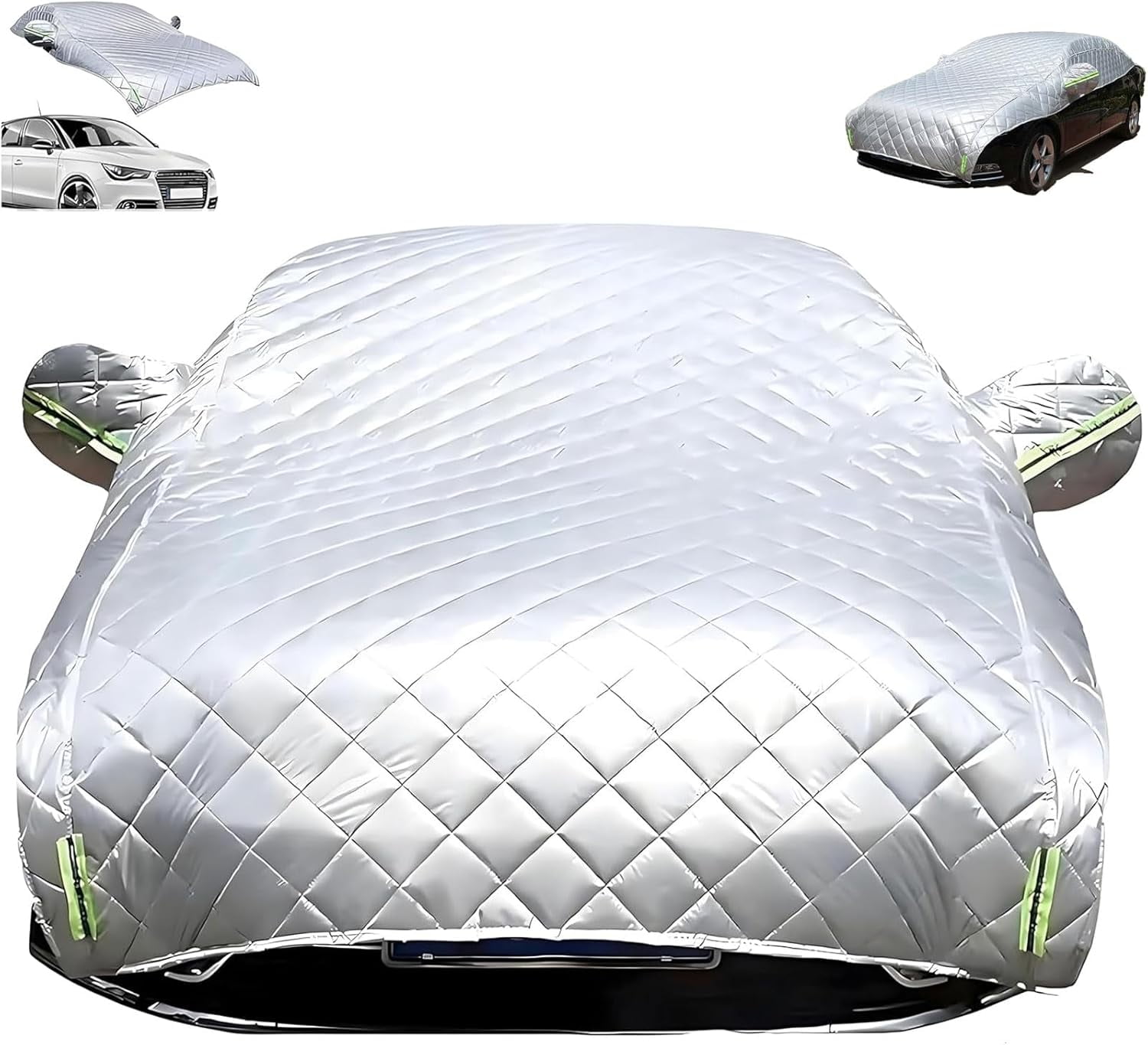 2025 Upgraded Car Cover Hail Protection,5 Storeys Thicken Hail Blankets ...
