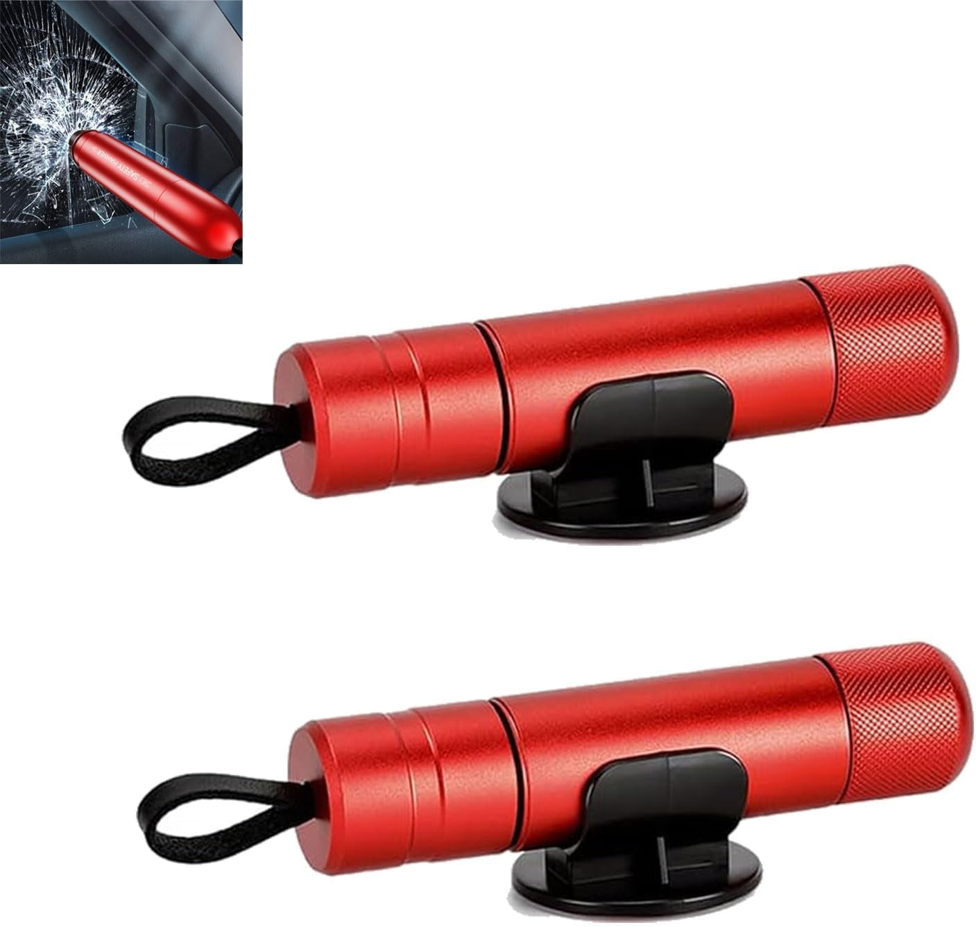 2025 Upgraded Car Window Breaker and Seatbelt Cutter, Instantly Break ...