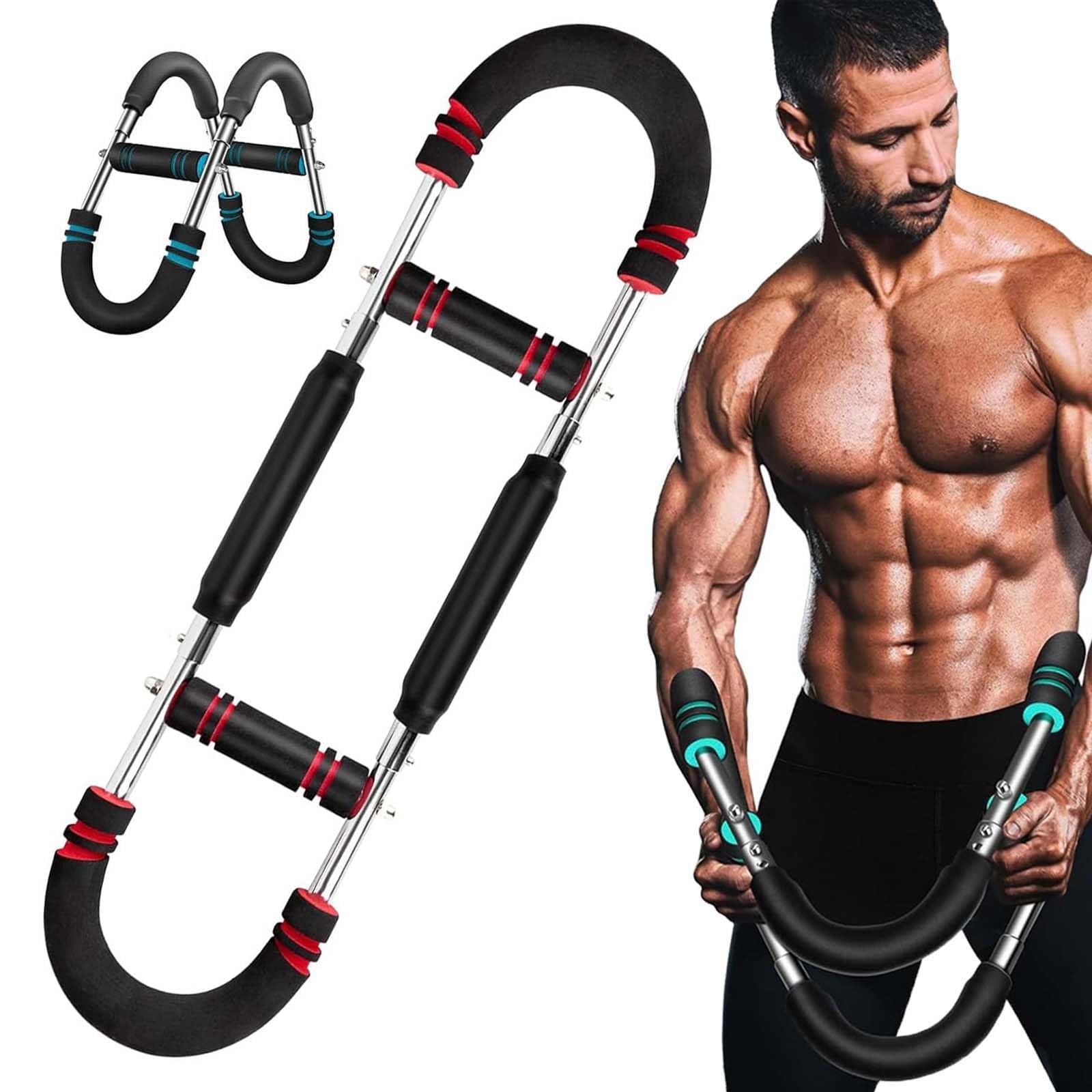 2025 Upgraded Chest Workout, Body Toning Kit, Adjustable Resistance 60-120lbs Chest Equipment ...