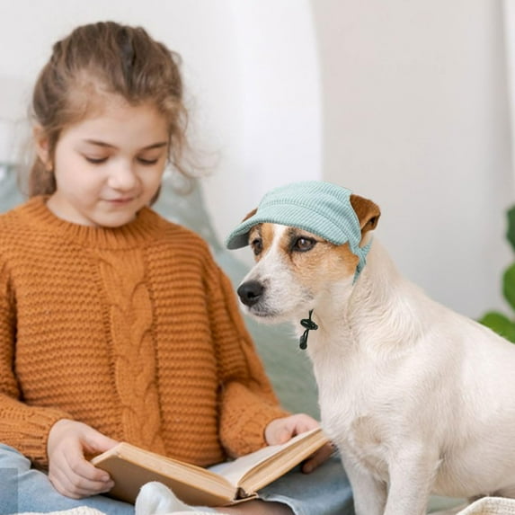 2025 Upgraded Dog Sun Hat - Adjustable Summer Beach Visor for Dogs ...