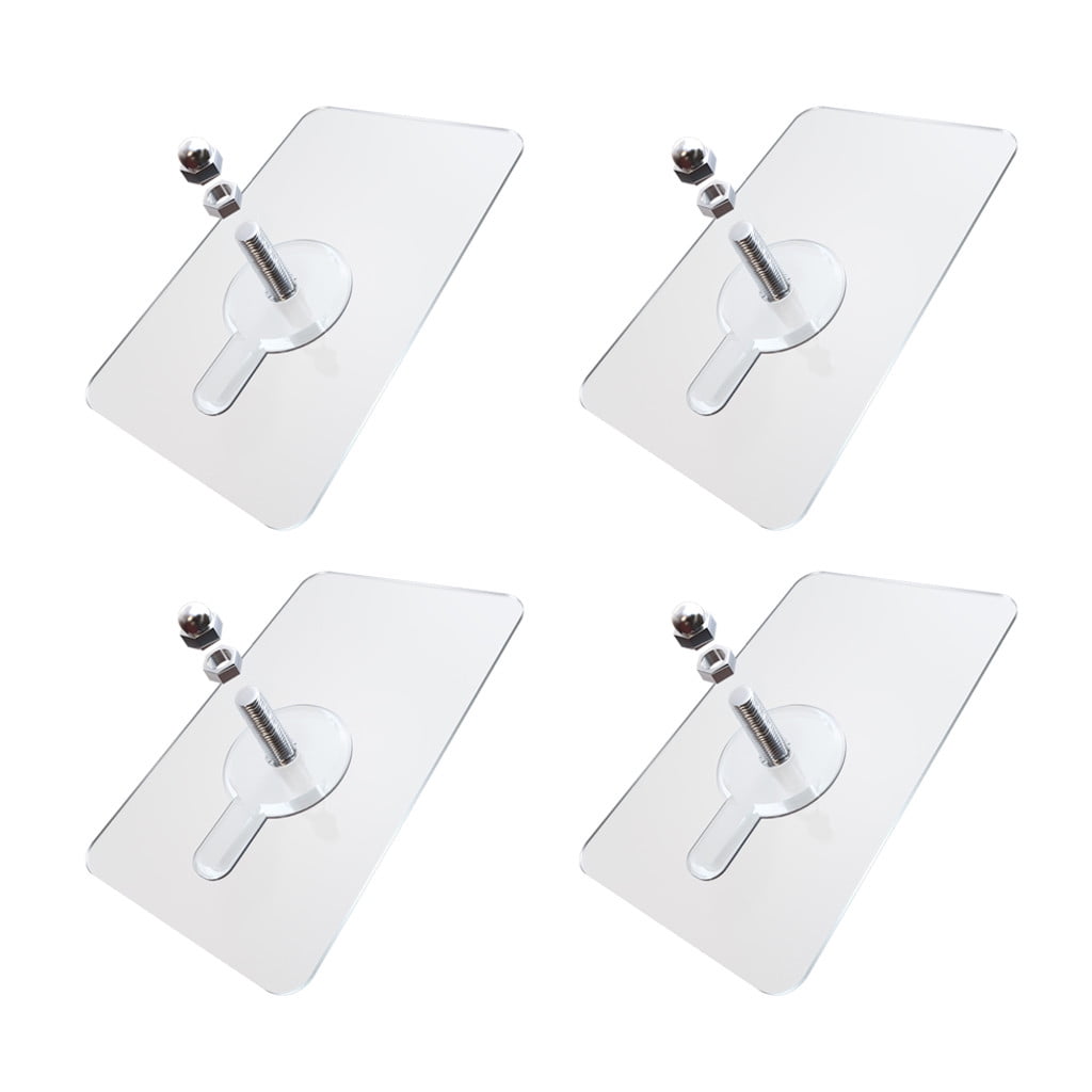 2025 Upgraded Drill Free Adhesive Hooks, Picture Hangers Without Nails ...