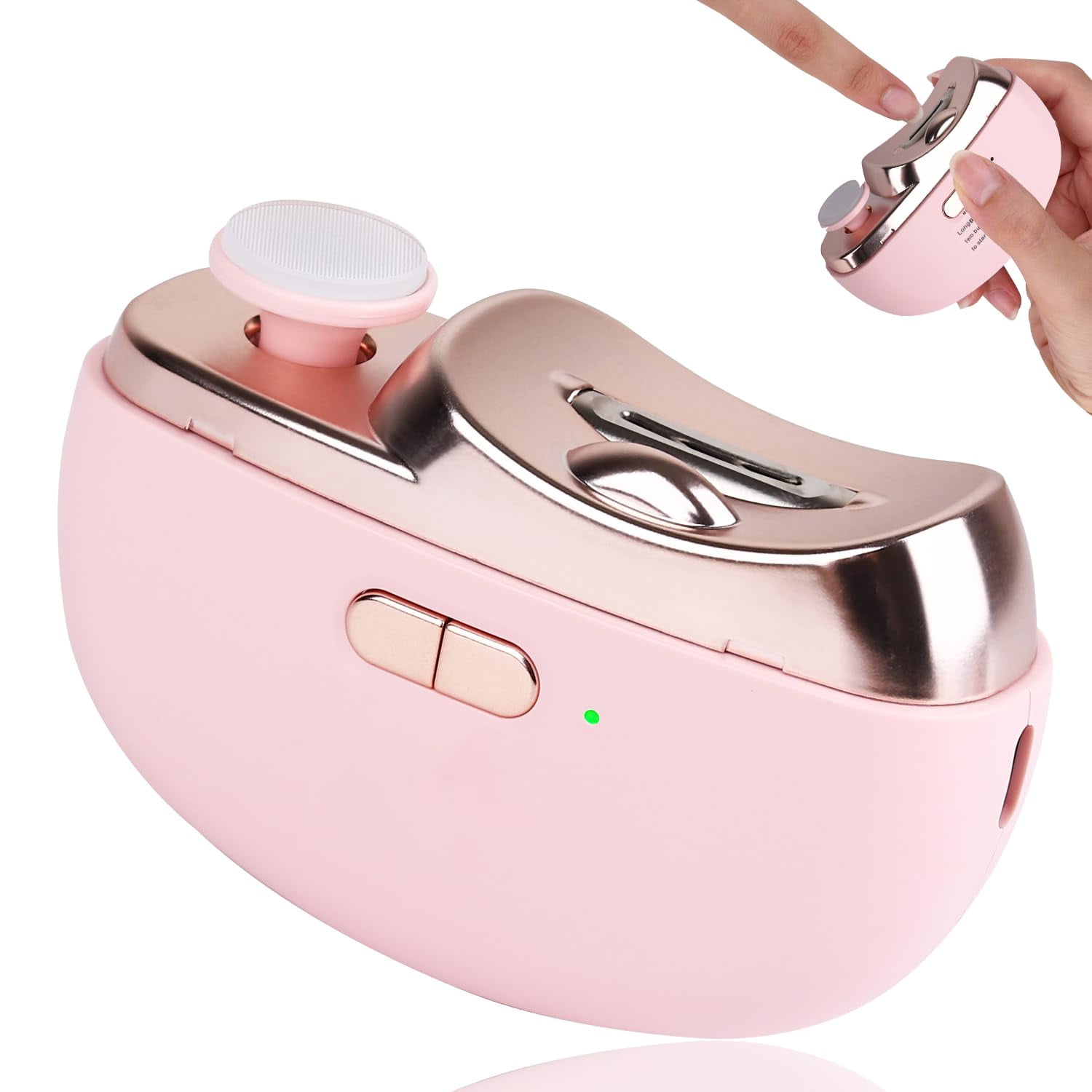 2025 Upgraded Electric Nail Clipper, Electric Nail File, 2 Speeds ...