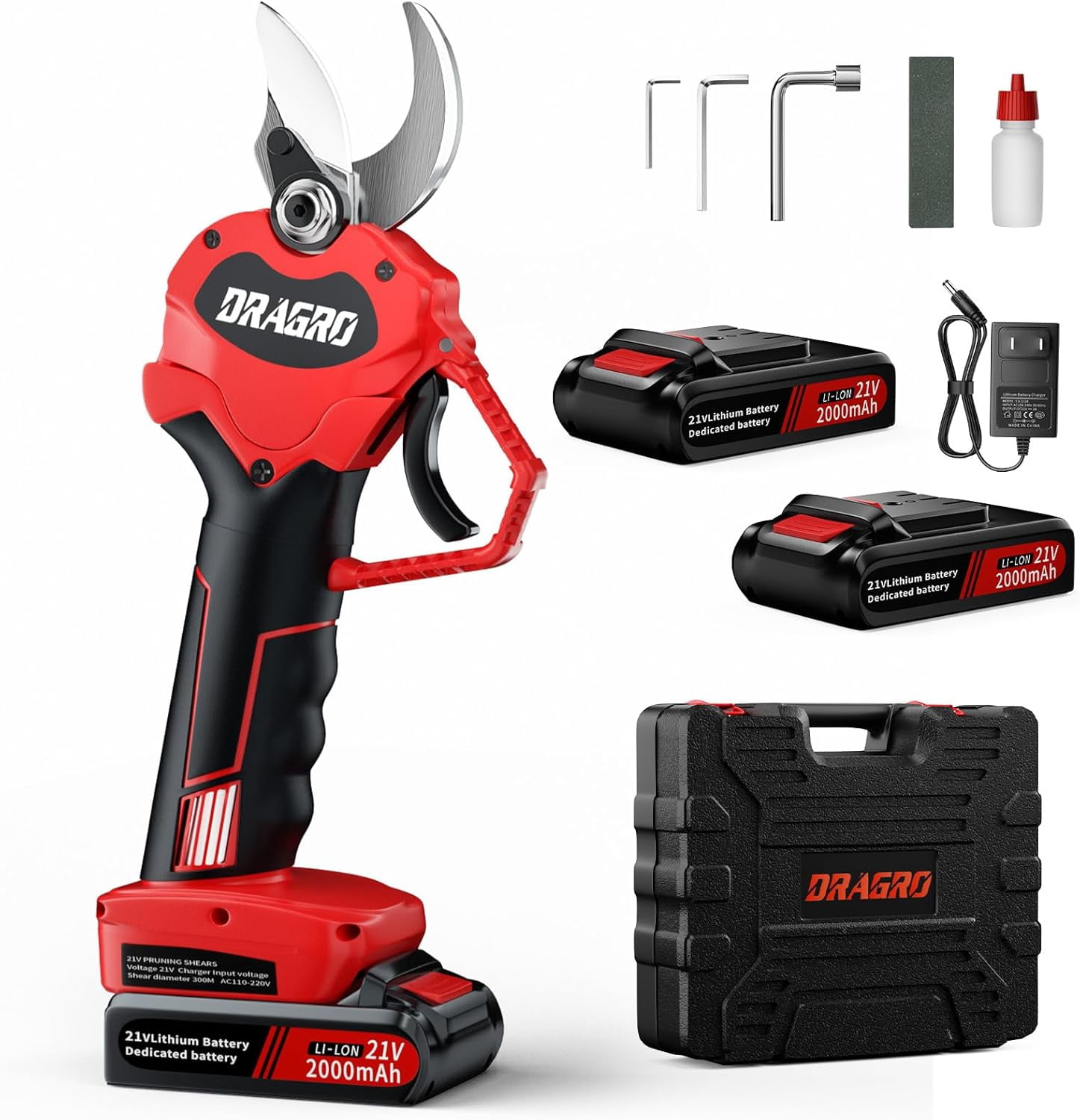 2025 Upgraded Electric Pruning Shears Professional Cordless Electric ...