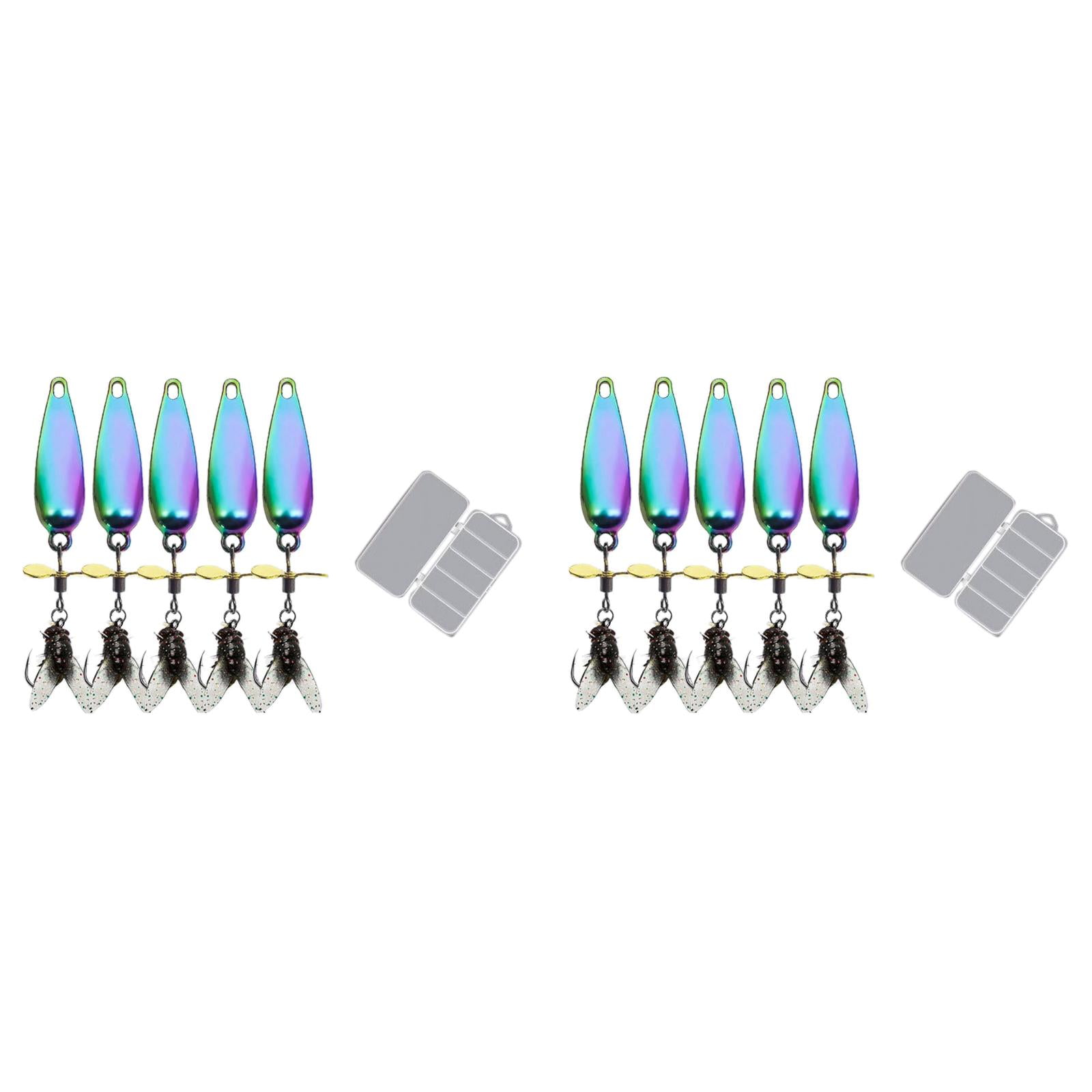 2025 Upgraded Fly Fishing Kit - 10PCS Realistic Trout Swimbait Lures ...