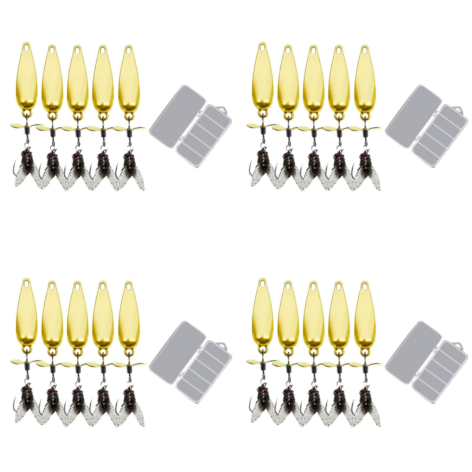 2025 Upgraded Fly Fishing Kit - 20PCS Realistic Trout Swimbait Lures ...