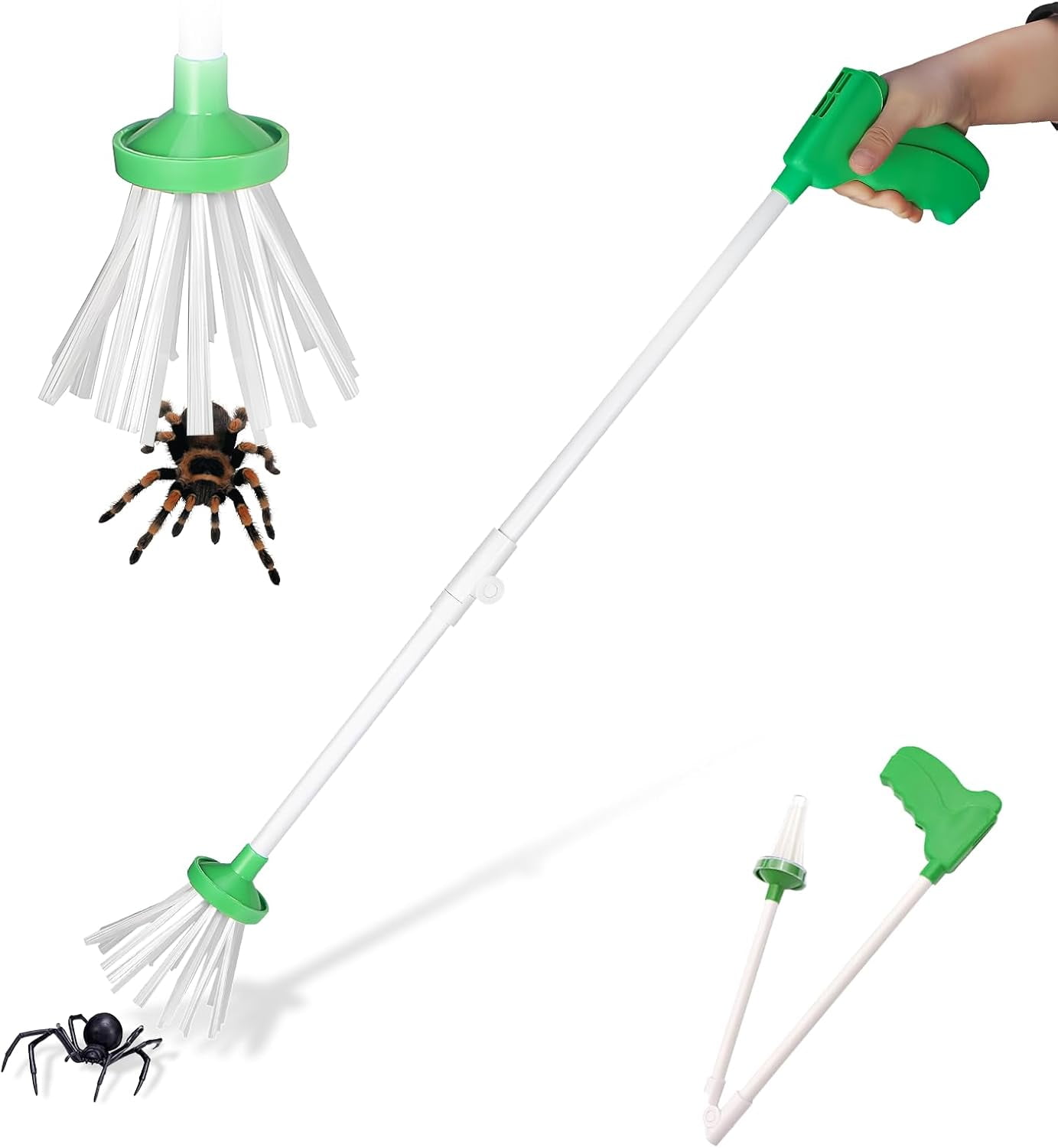 2025 Upgraded Foldable Spider and Insect Catcher,32.6inch Lengthen ...