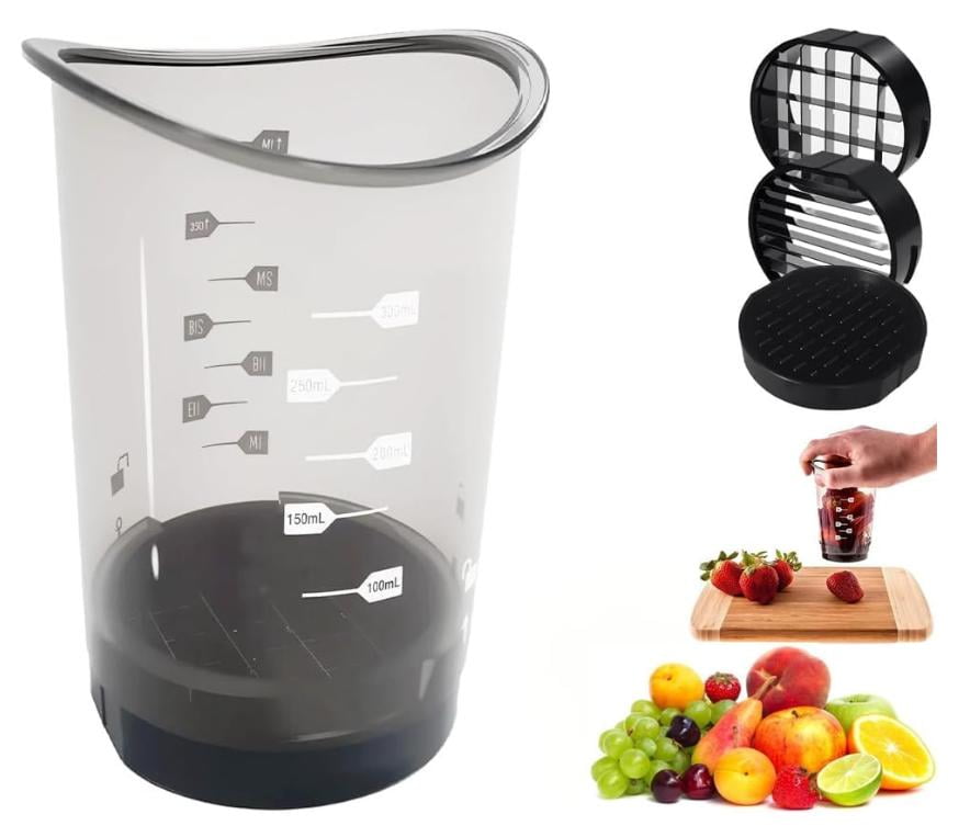 2025 Upgraded Fruit Slicing Cup,Cup Slicers for Fruits and Vegetables ...