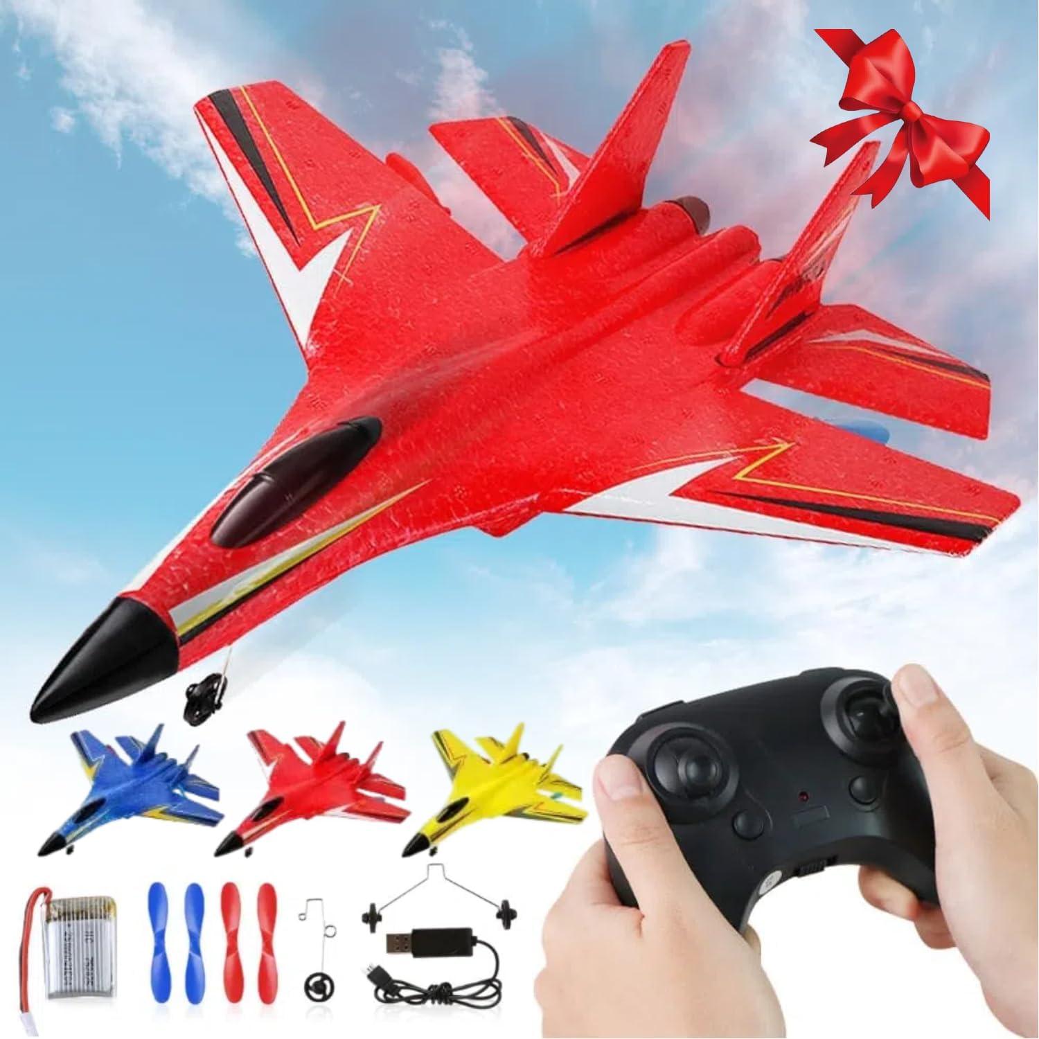 2025 Upgraded Gravity Glider Airplane, Rc Plane Remote Control Airplane ...
