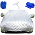 Lovesnj 2025 Upgraded Hail Protector Car Cover, Padded All-Weather Hail ...