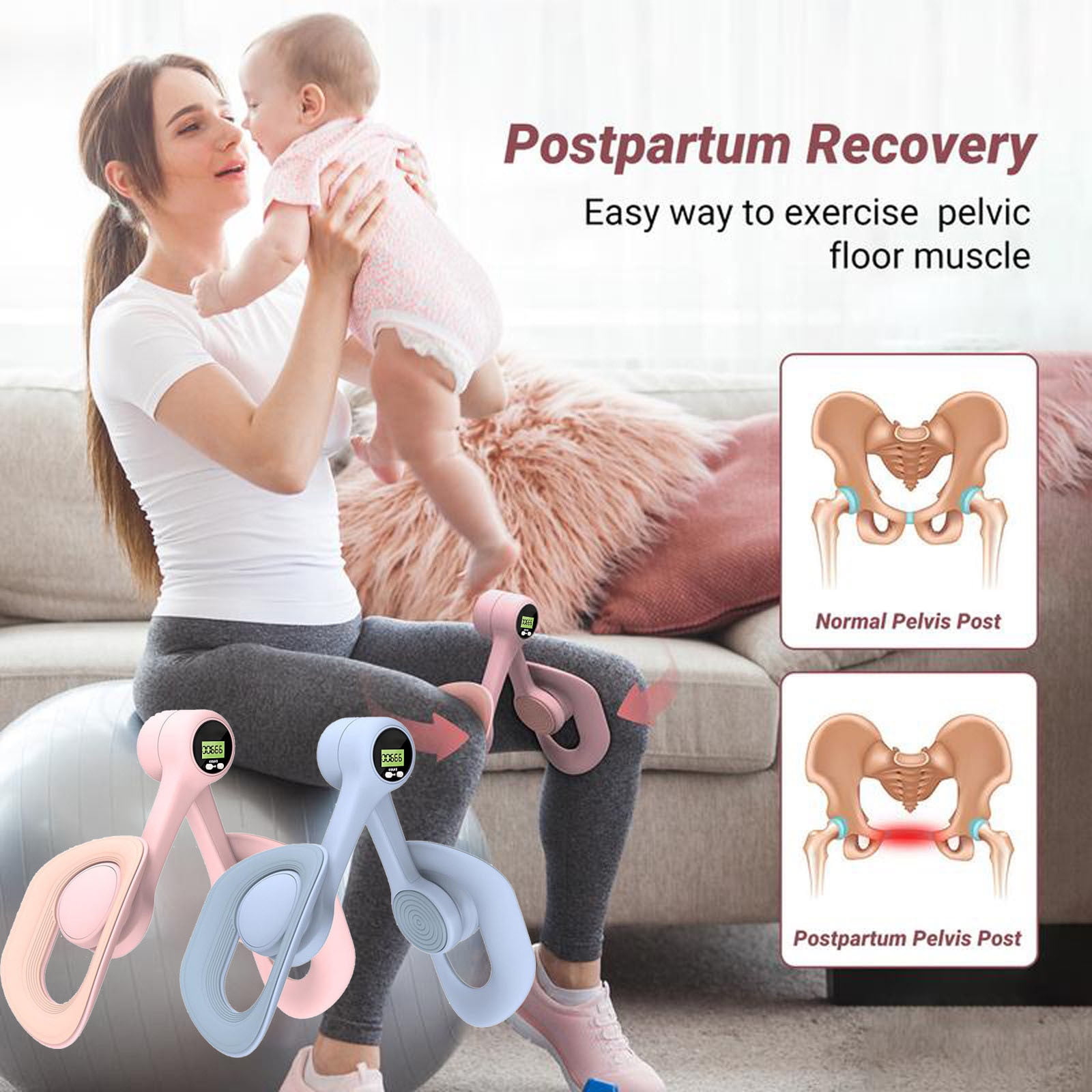 2025 Upgraded Led Pelvic Floor Trainer Clearance, Digital Display 360 ...