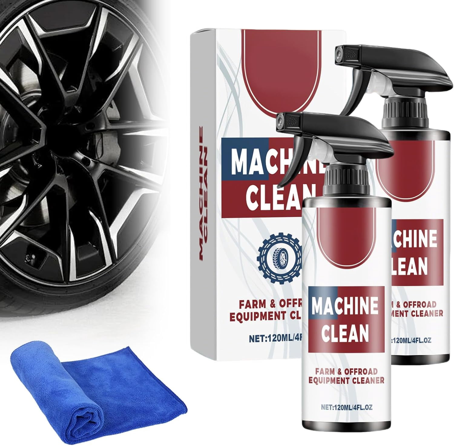 2025 Upgraded Machine Clean Spray, Heavy-Duty Outdoor All Purpose ...
