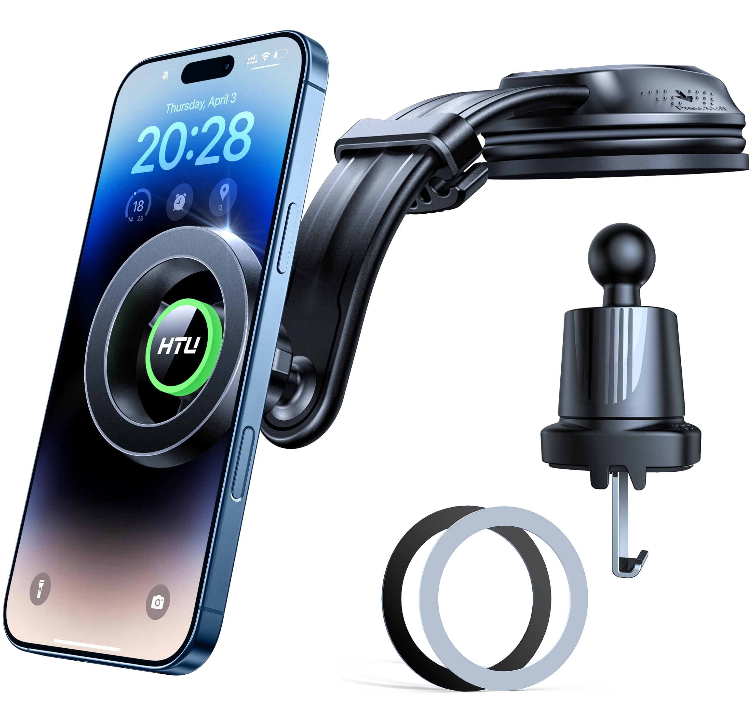 2025 Upgraded for MagSafe KEF16 Car Mount【Strongest Magnet & 5-in-1 ...