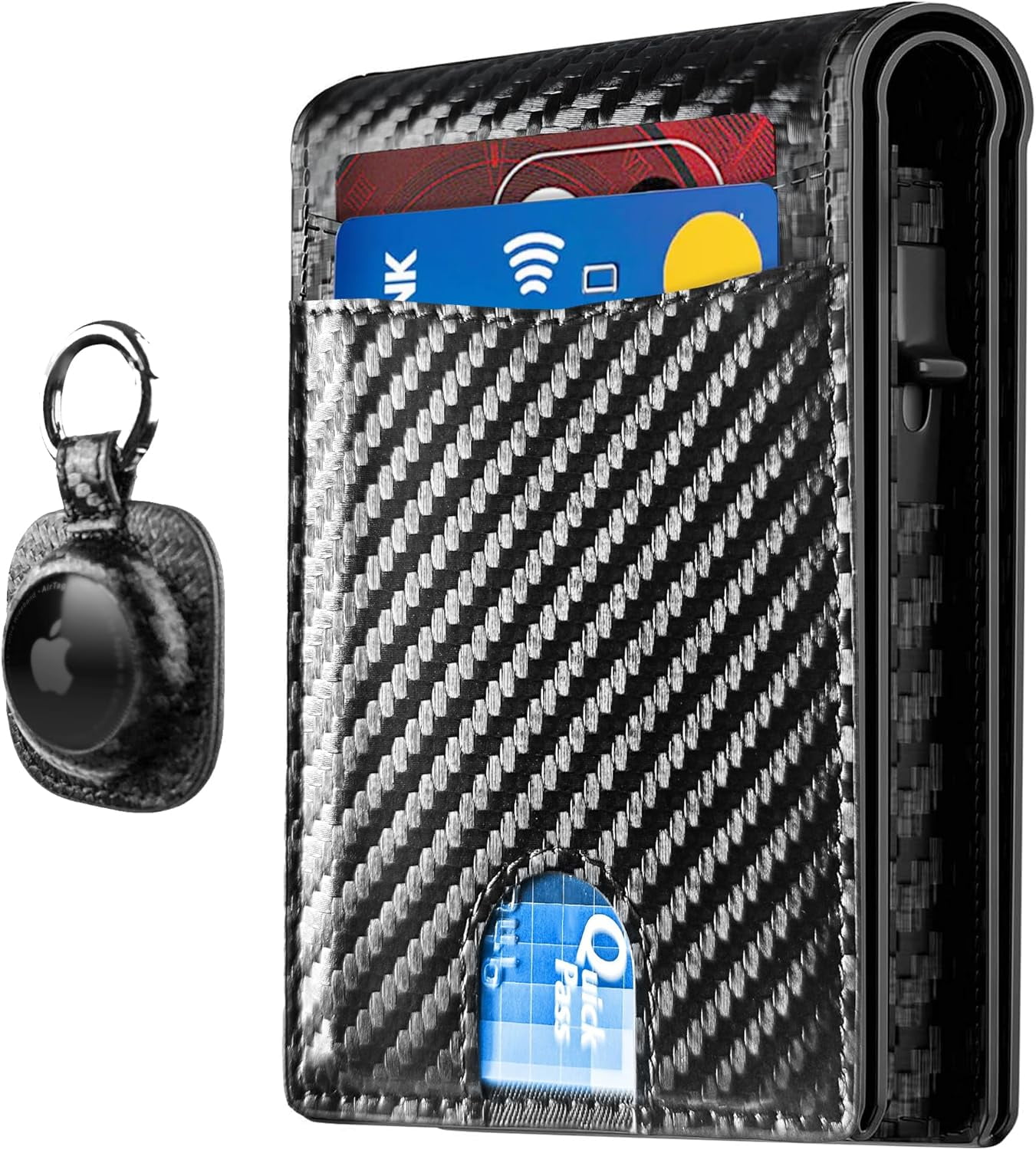 2025 Upgraded Minimalist Wallet for Men - RFID Blocking Credit Card ...