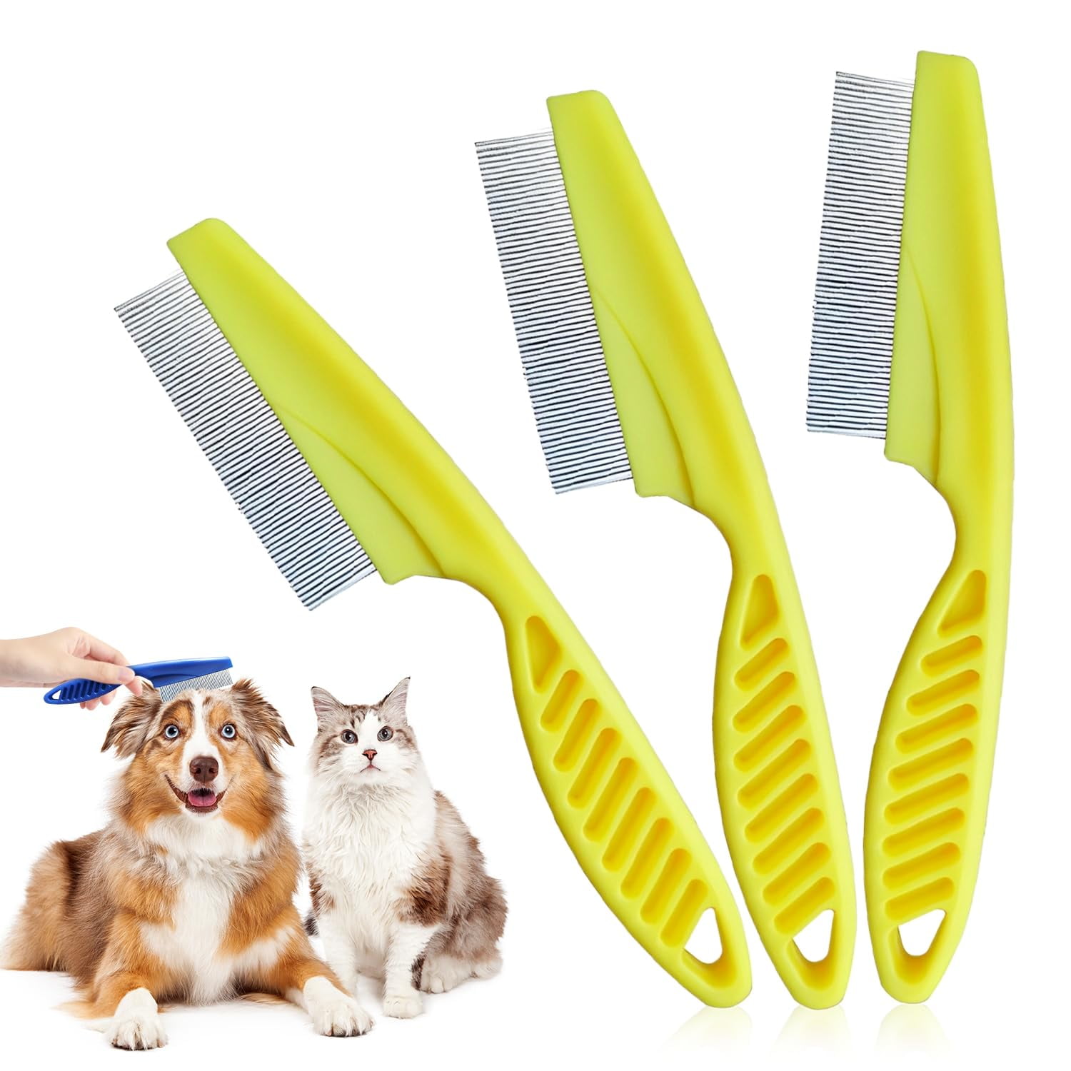 2025 Upgraded Multifunctional Pet YYF14 Hair Comb Flea and Tear Stain ...