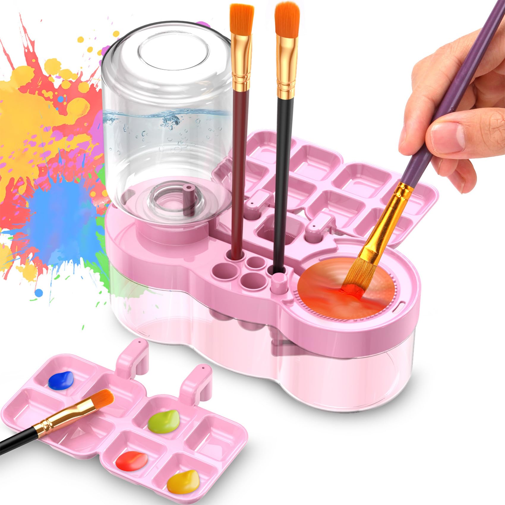 2025 Upgraded Paint Brush Cleaner Tool AIS1 - All-in-One Paint Brush ...