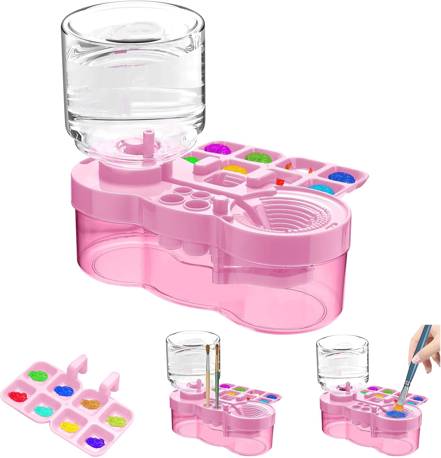 2025 Upgraded Paint Brush Cleaner Tool,Brush Rinser Cup Painting ...