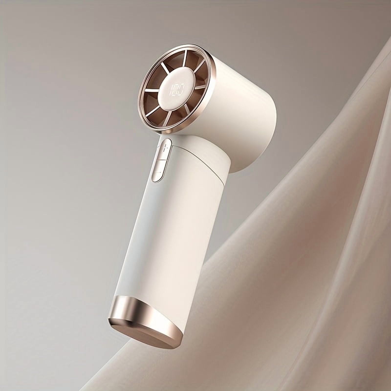 2025 Upgraded Portable Handheld Turbine Fan 100-Speed Adjustable | 5 ...