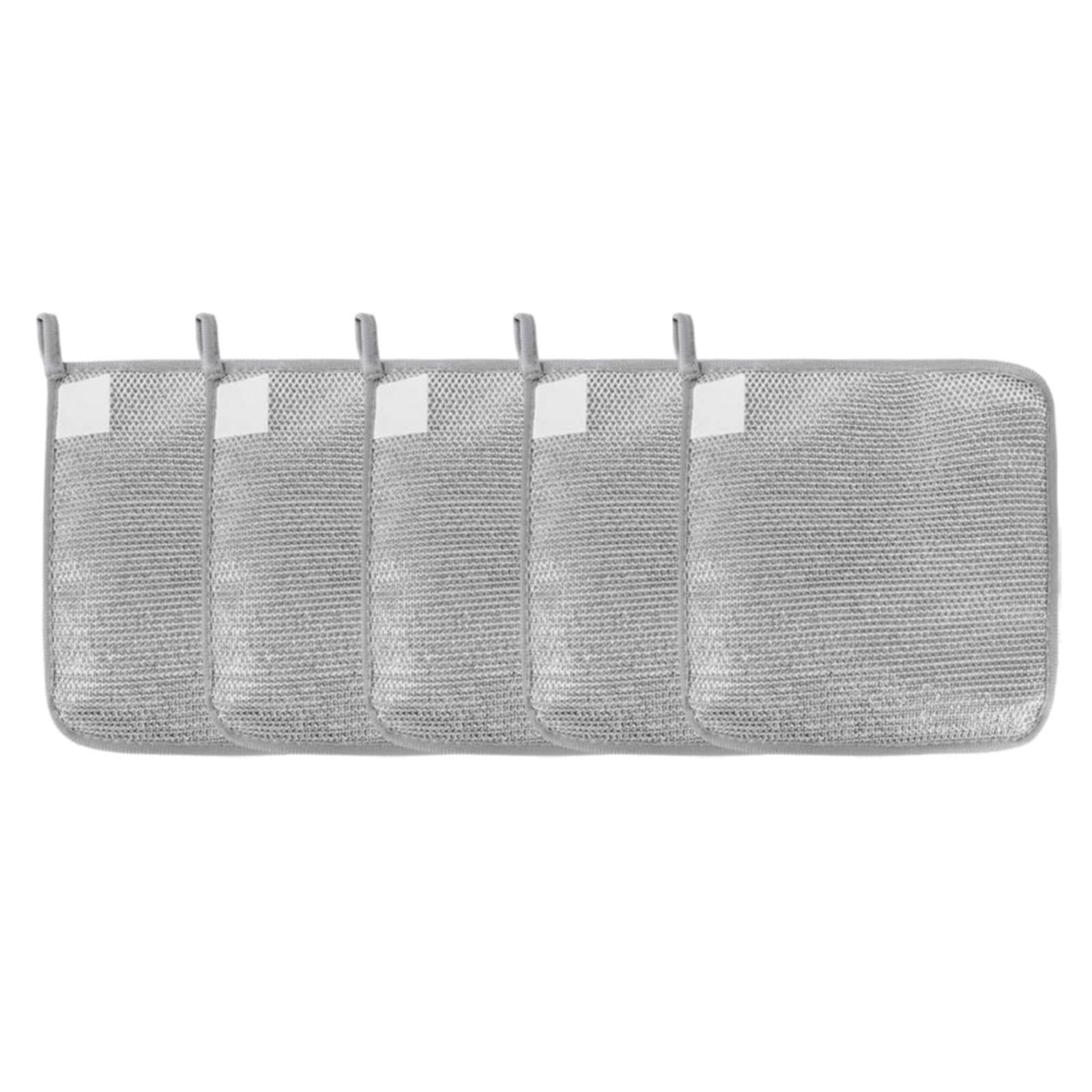 2025 Upgraded Reusable Hanging Wire Dishwashing Rags - Three Layer ...