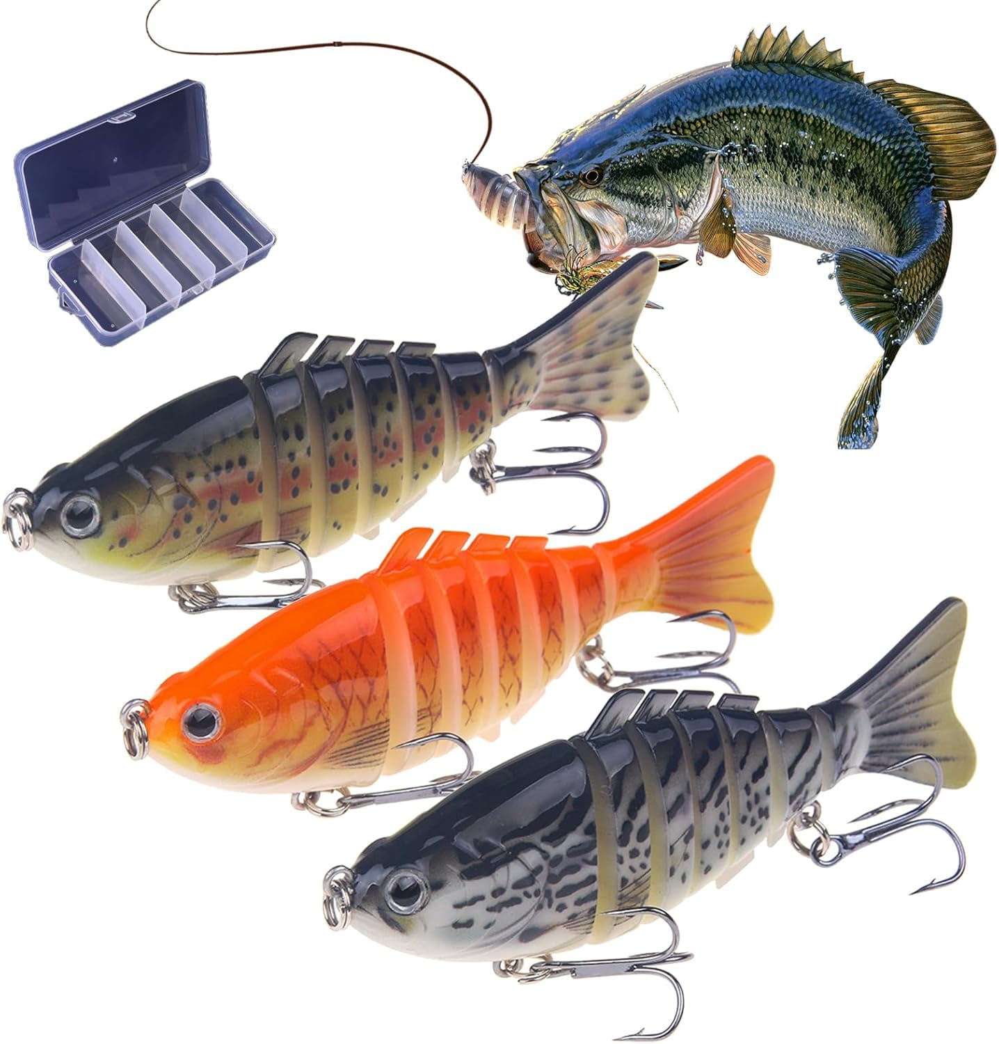 2025 Upgraded Robotic Fishing Lure, for Freshwater and Saltwater ...